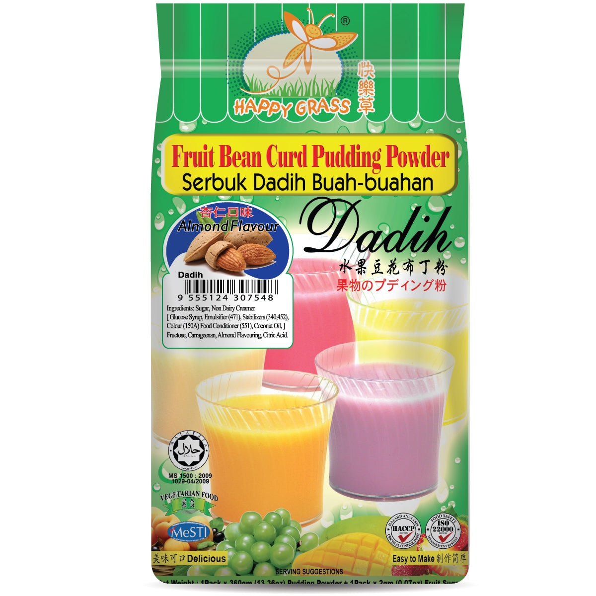 Dadih / Fruit Beancurd Pudding Powder – Happy Grass SG